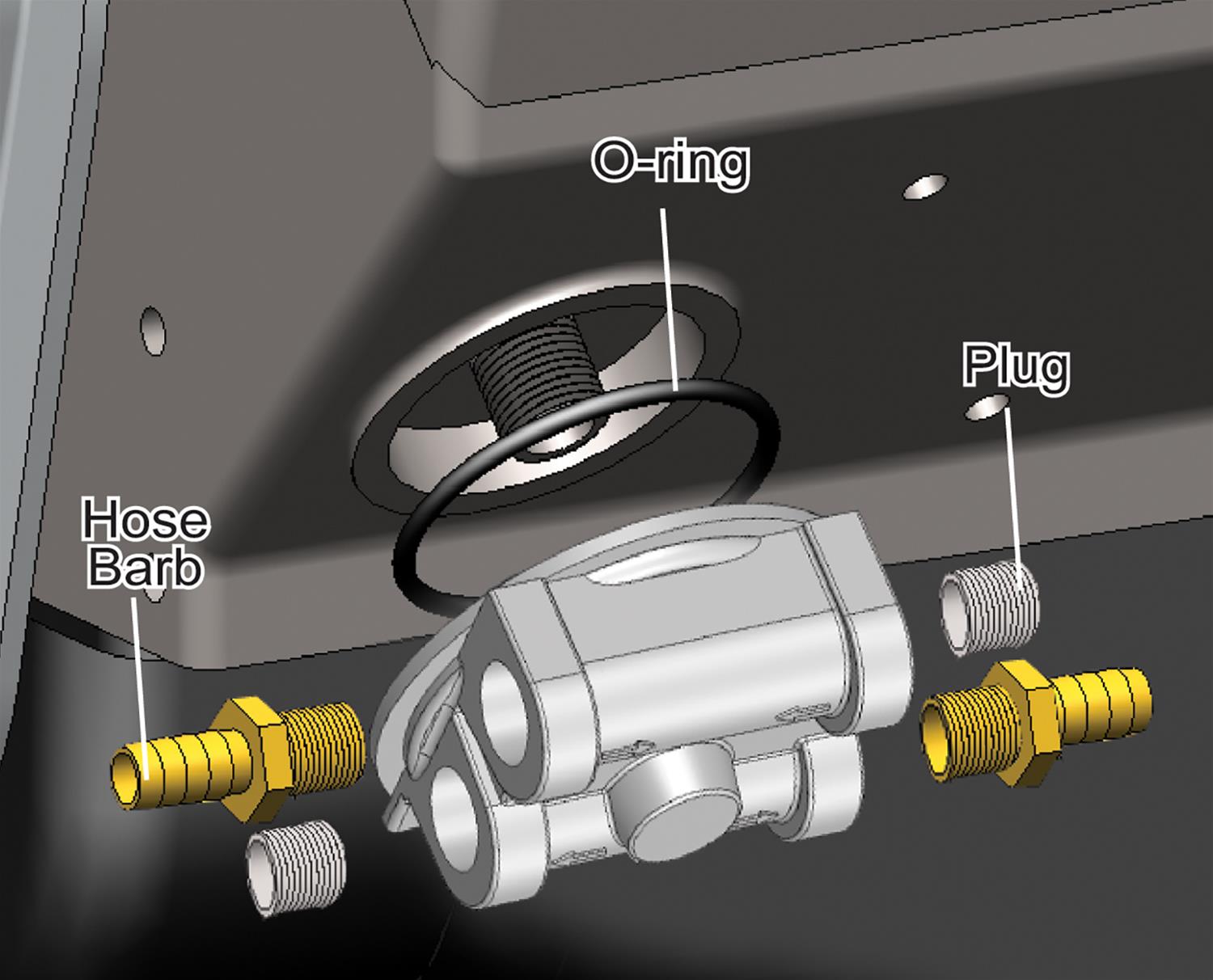 Summit Oil Filter Relocation Kit at Marcus Dacomb blog