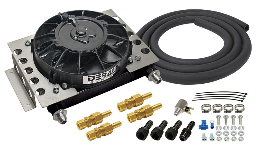 Derale Cooling Products 15950 Derale Atomic-Cool Remote Fan-Mounted Oil ...