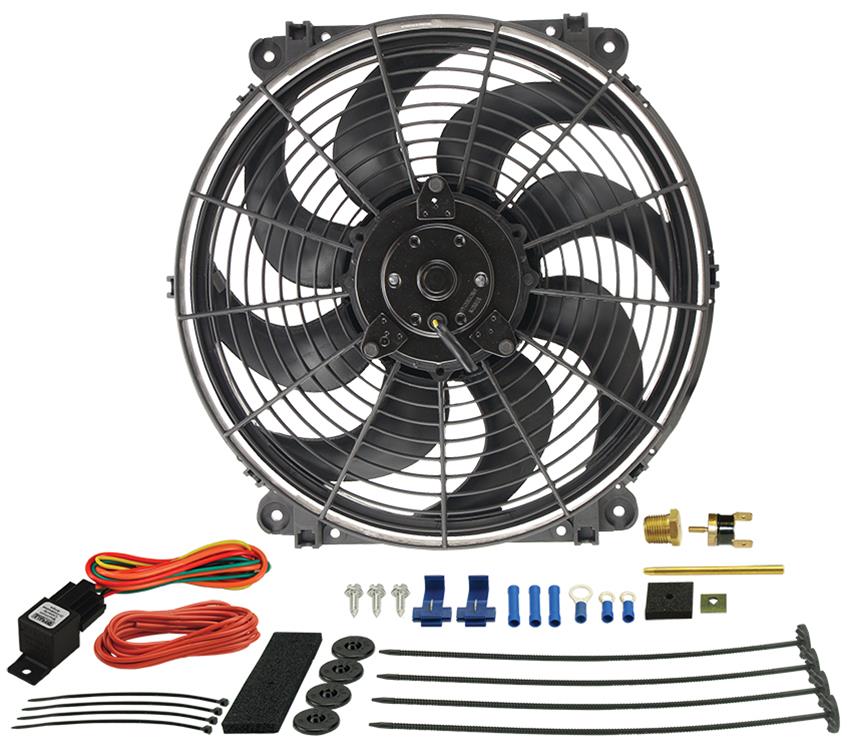 Derale Cooling Products 16014 Derale Tornado Universal Fans | Summit Racing