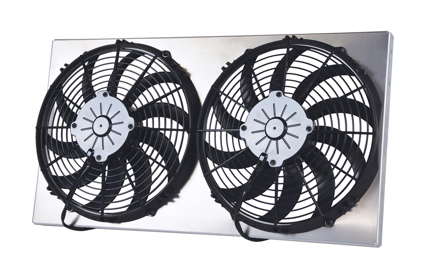 Derale Cooling Products 16850 Derale High-Output Dual RAD Fan and ...