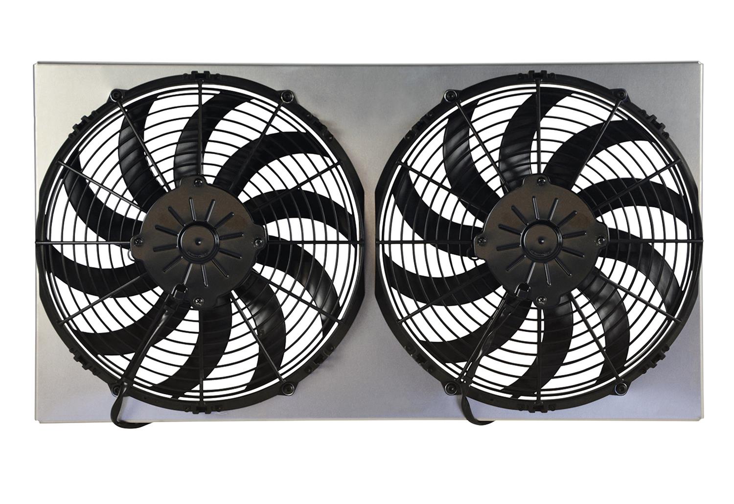 Derale Cooling Products 16850 Derale High-Output Dual RAD Fan and ...