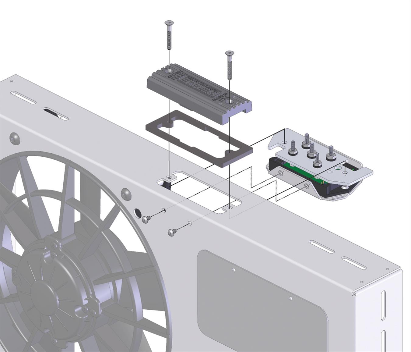Derale Cooling Products 66831 Derale PWM Electric Fan Powerpacks ...