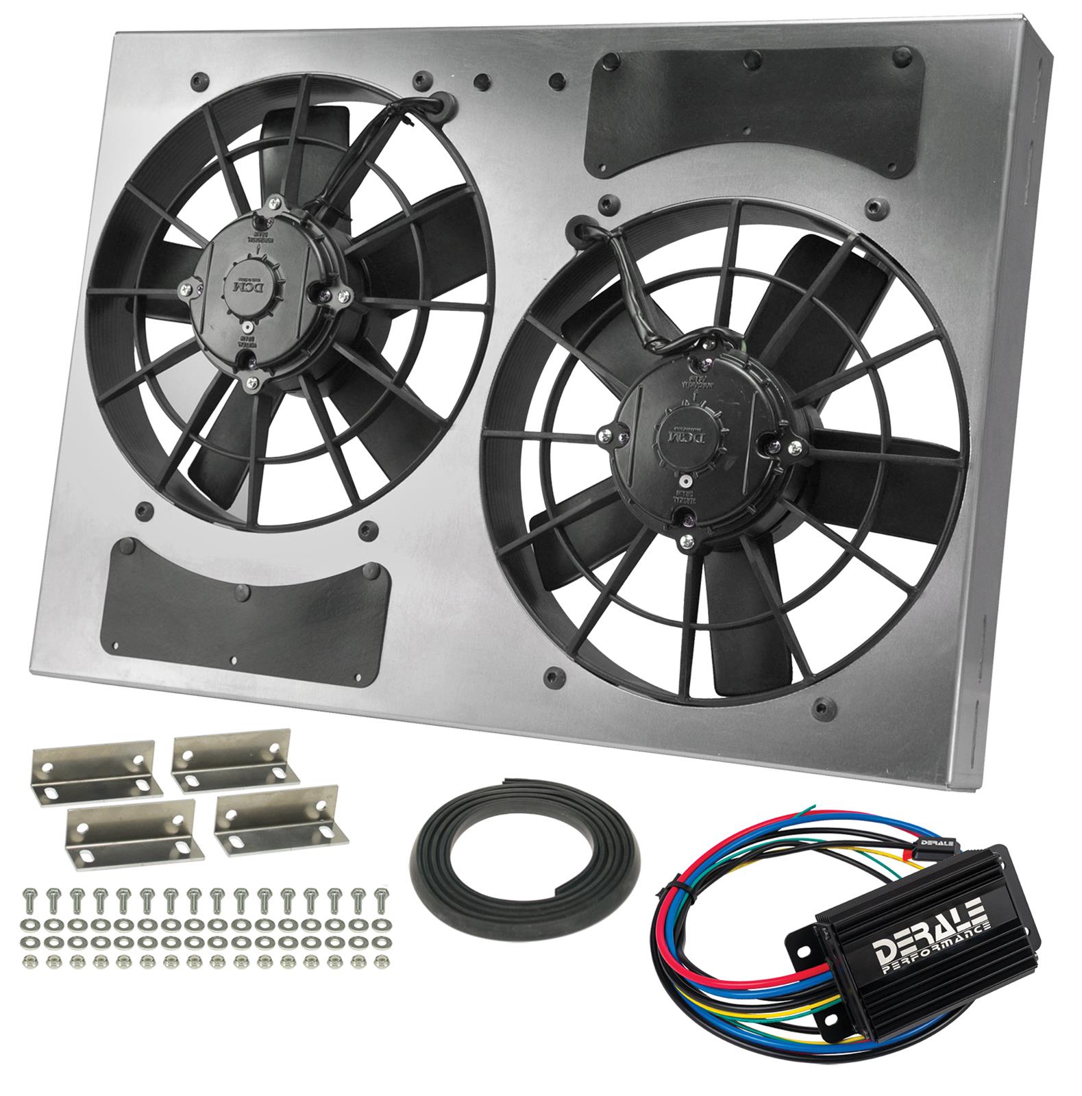 Derale Cooling Products 66833 Derale PWM Electric Fan Powerpacks ...