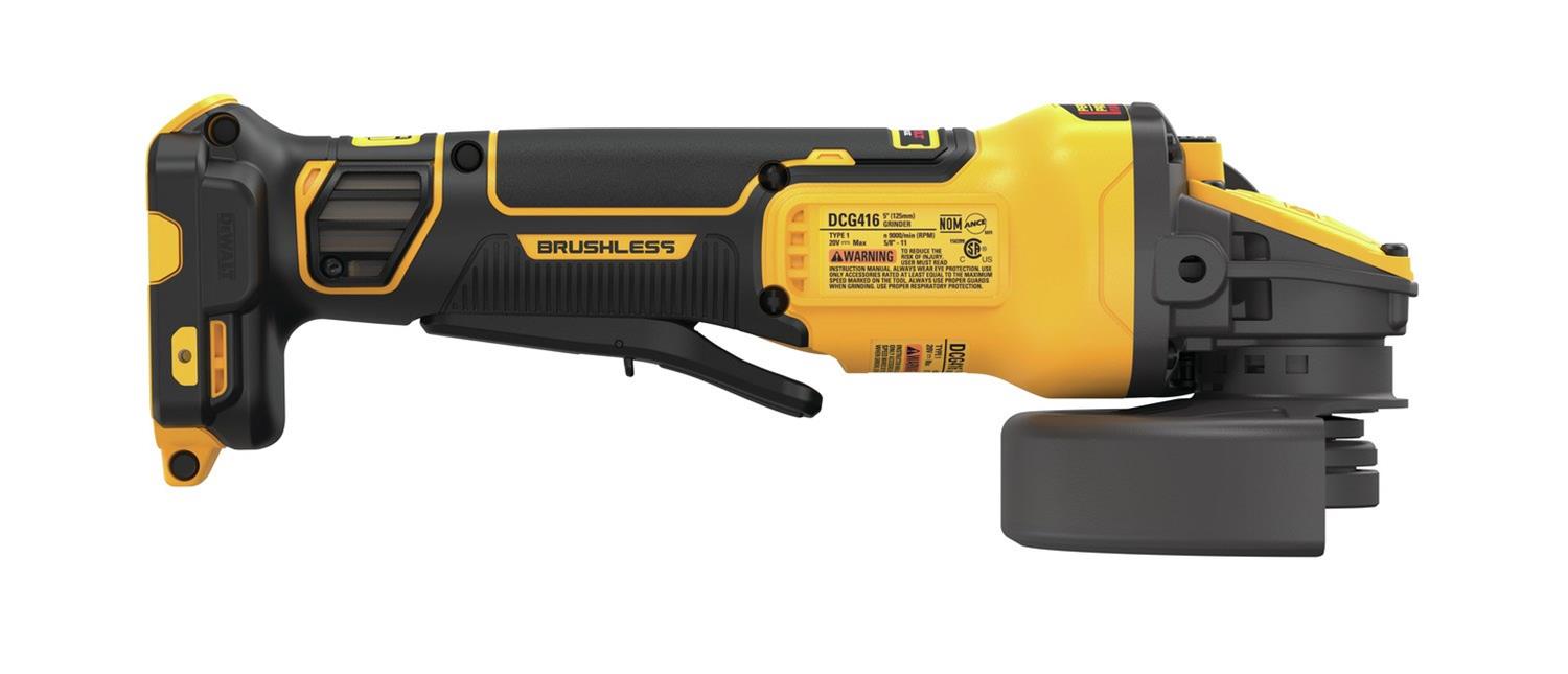 Dewalt DCG416B Dewalt 20 V MAX 4.5/5 in. Brushless Cordless Paddle ...