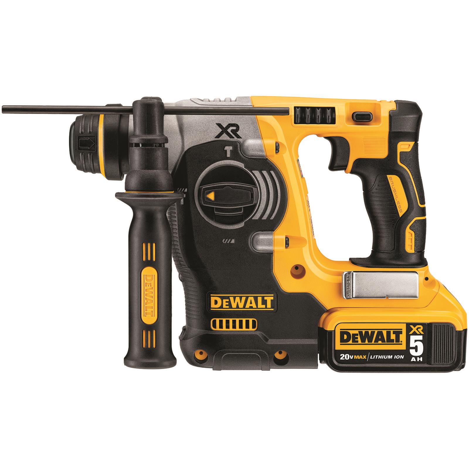 Dewalt DCH273P2 Dewalt 20 V MAX XR Brushless 1 in. L-Shape SDS Rotary ...