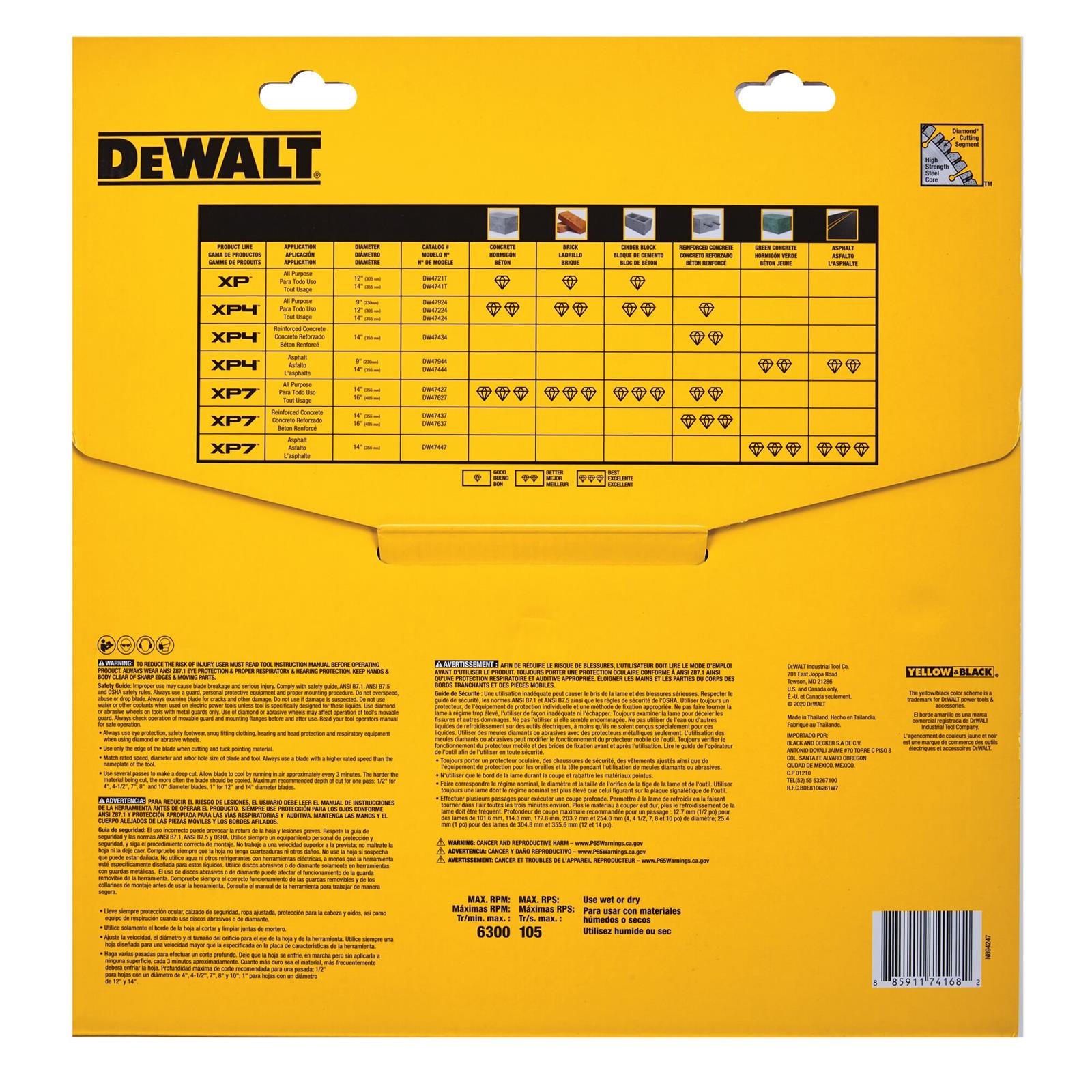 Dewalt DW4721T
