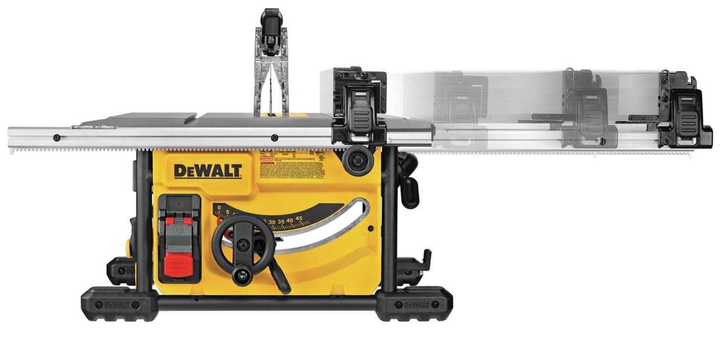 Dewalt DWE7485 Dewalt Compact Jobsite Table Saws | Summit Racing