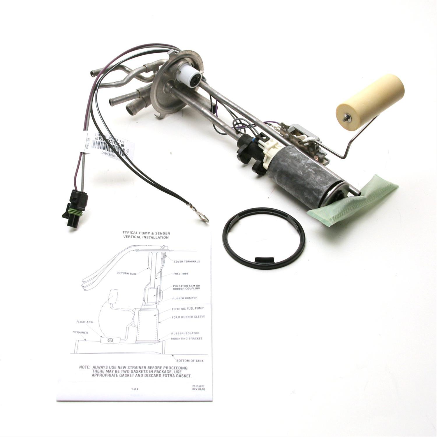 1989 CHEVROLET S10 Delphi HP10041 Delphi Fuel Pump Module Assemblies ...