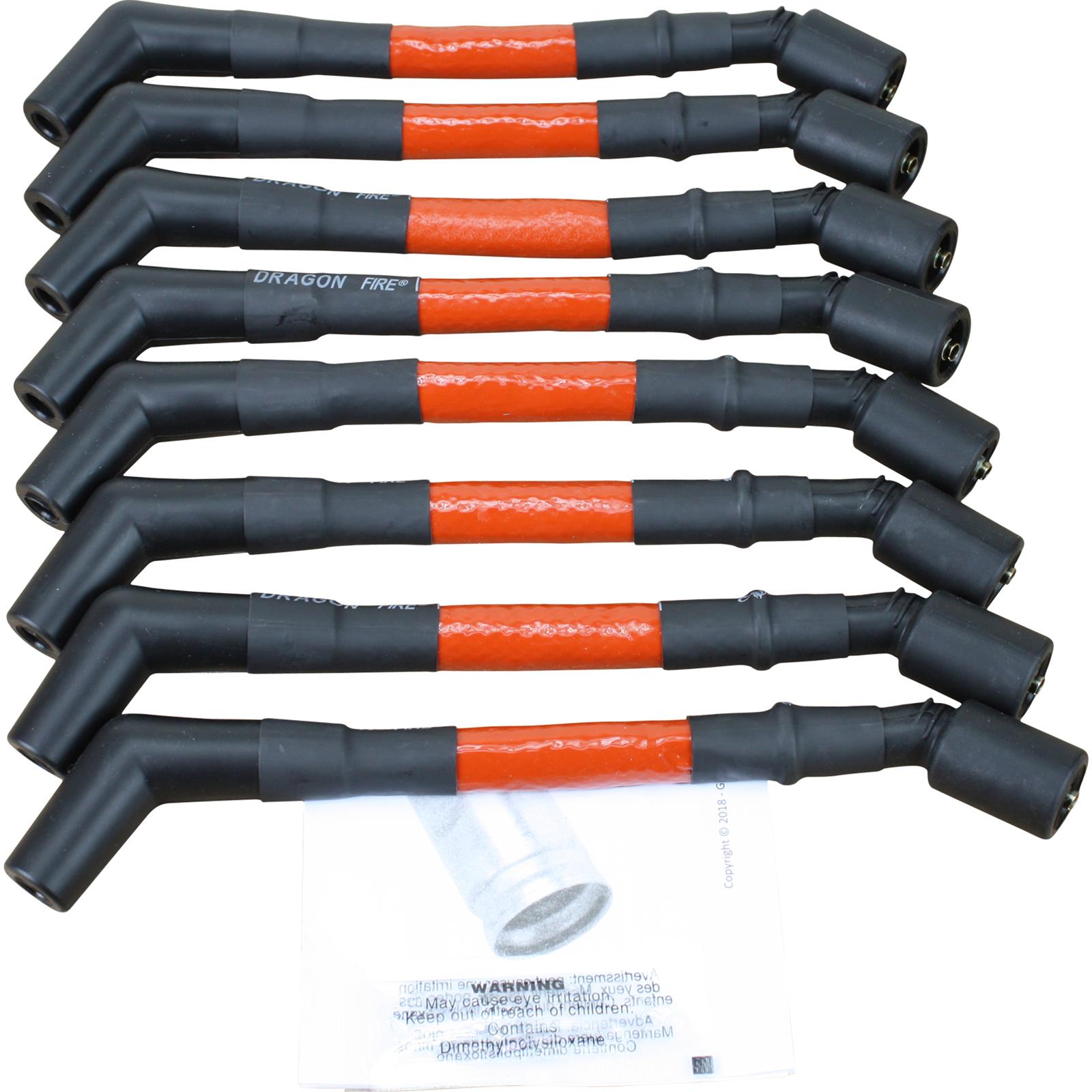 Dragon Fire Performance SPW3007 Dragon Fire Race Series Spark Plug Wire Sets | Summit Racing