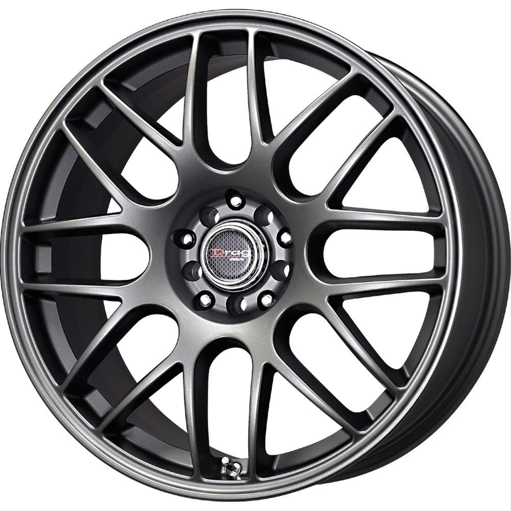Drag Wheels DR34188054773GMF1 Drag Wheels DR-34 Charcoal Gray Wheels ...
