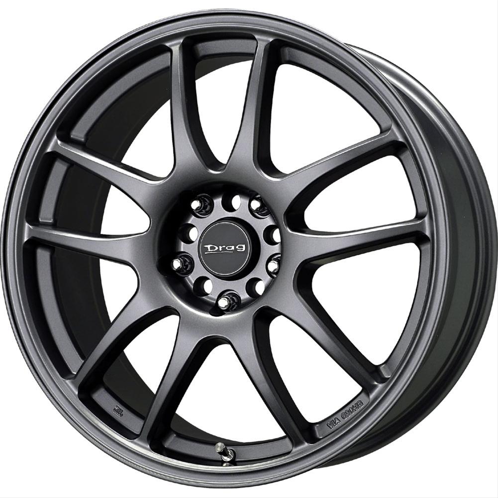 Drag Wheels DR31167044073GMF1 Drag Wheels DR-31 Flat Gunmetal Wheels ...