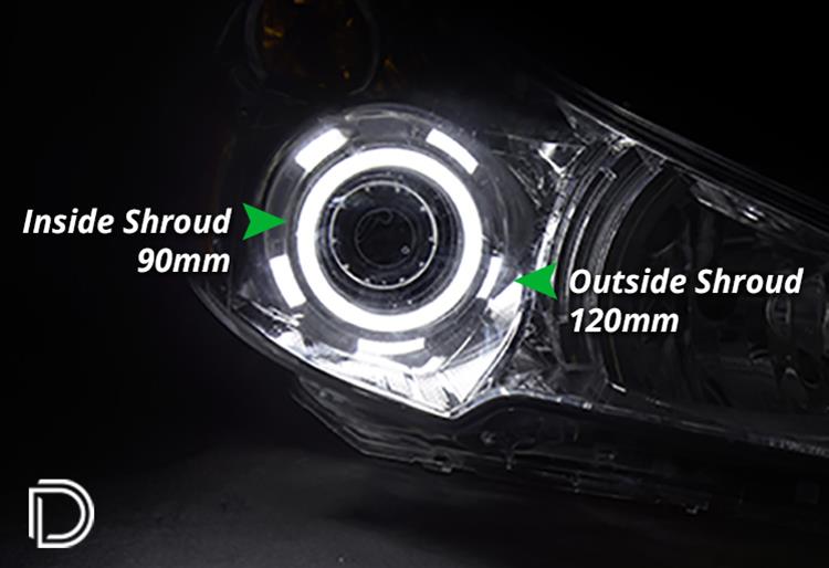 Diode Dynamics DD2270 Diode Dynamics HD Halo Kits | Summit Racing