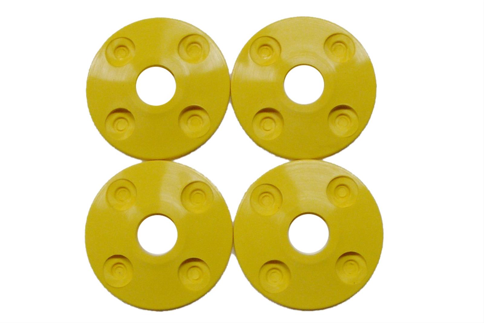 Dominator Race Products DOM-1202-YE Dominator Hood Pin Scuff Plates ...