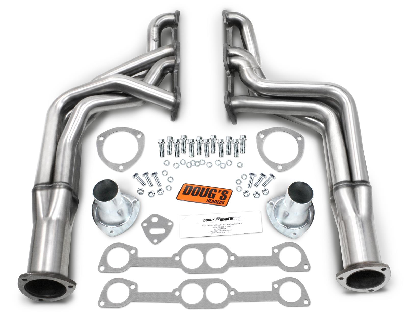 Doug's Headers D568-SS Doug's Headers Stainless Steel Headers | Summit ...