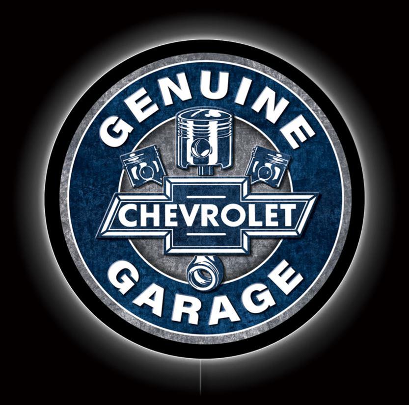 Summit Gifts LEDGM Genuine Chevrolet Garage LED Sign | Summit Racing