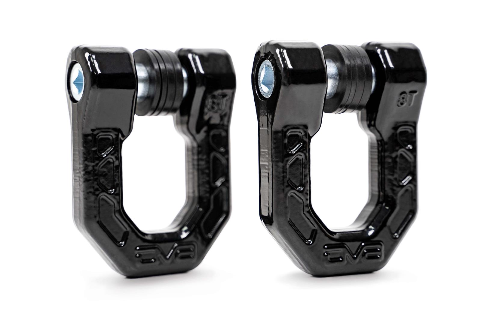 DV8 Offroad UNSK-01BL DV8 Offroad Elite Series D-Ring Shackles | Summit ...