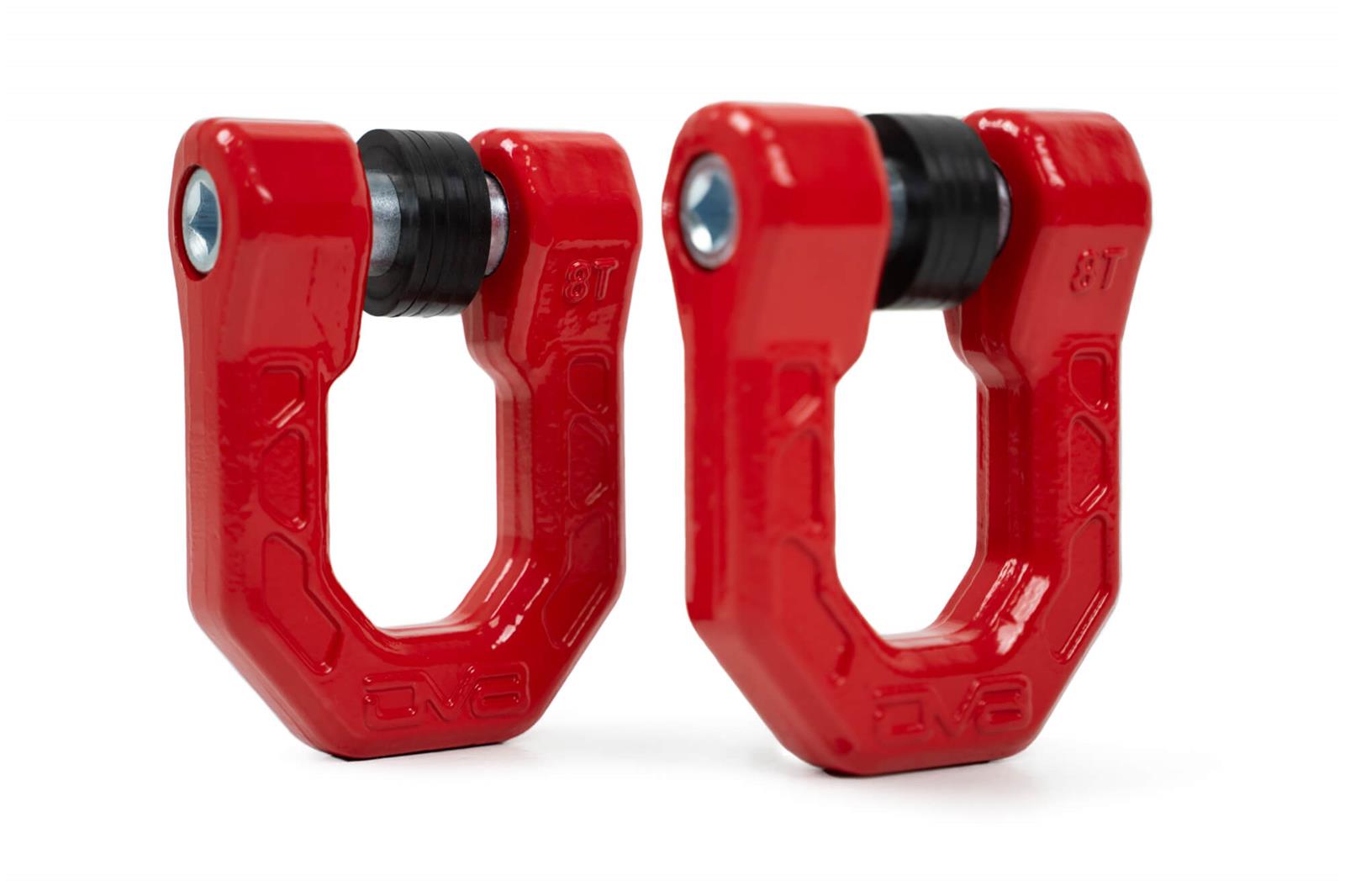 DV8 Offroad UNSK-01RD DV8 Offroad Elite Series D-Ring Shackles | Summit ...
