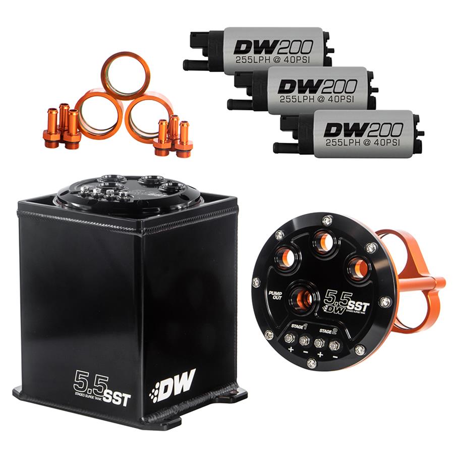 DeatschWerks 6-201-55ST DeatschWerks Staged Surge Tanks | Summit Racing