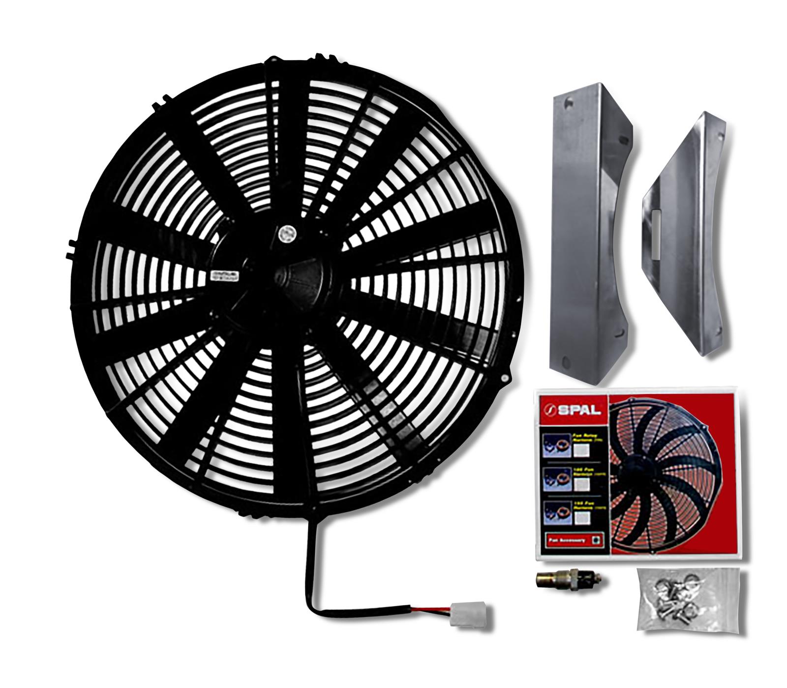 DeWitts Radiator 32-SP004 DeWitts Spal Electric Fans | Summit Racing
