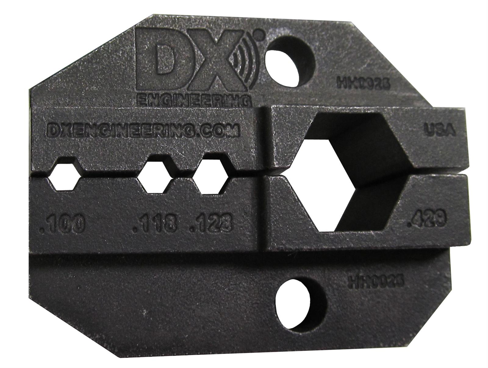 DX Engineering DXE-UT-DIE-8U DX Engineering Crimp Tool Dies | Summit Racing