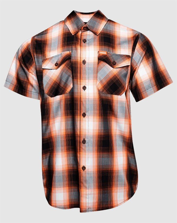 DIXXON BS-FUEL-MD Dixxon Fuel Bamboo Short sleeve Button-Down Shirts ...