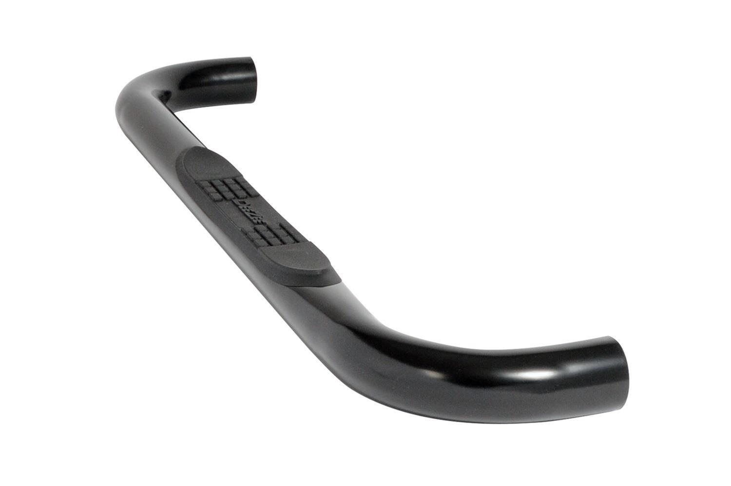 Dee Zee DZ 374691 Dee Zee UltraBlack Round Side Step Bars | Summit Racing
