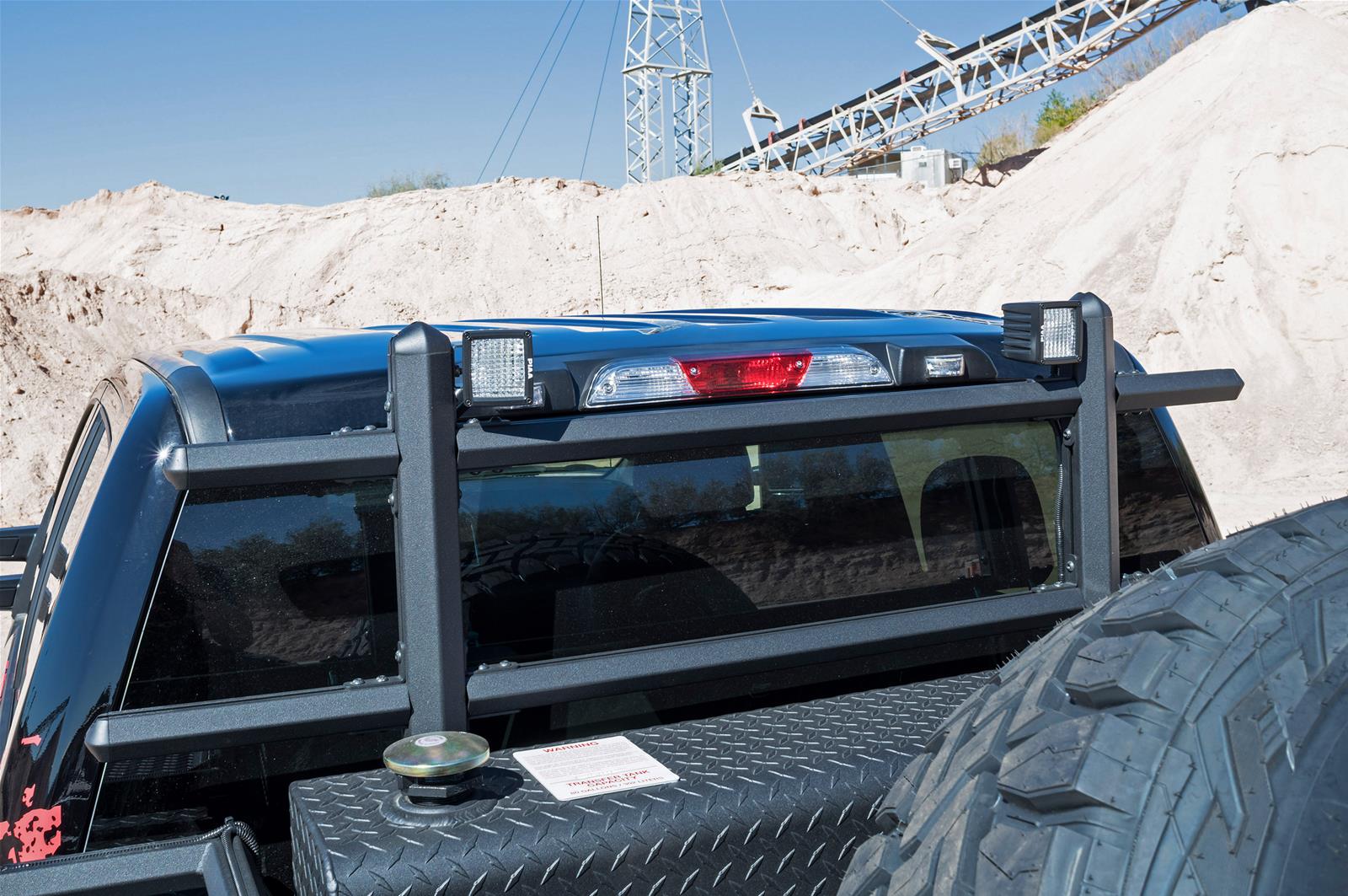 Dee Zee DZ95250TB Dee Zee Hex Series Cab Racks | Summit Racing