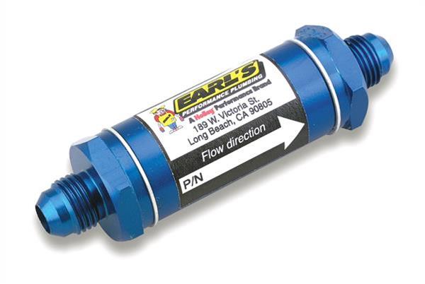 Earl's Performance 230106ERL Earl's Performance Inline Fuel Filters ...
