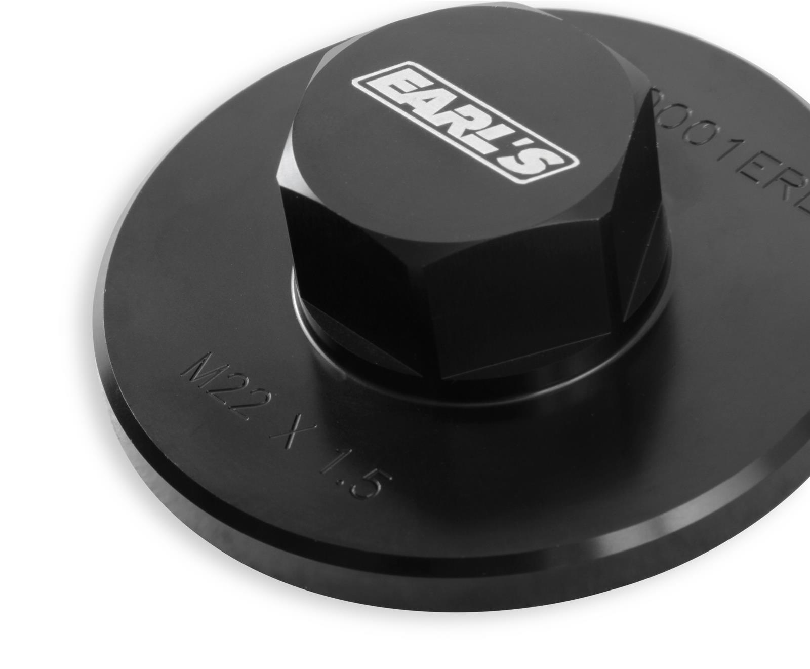 Earl's Performance HEMI0001ERL Earl's Performance Oil Filter Block-Off ...