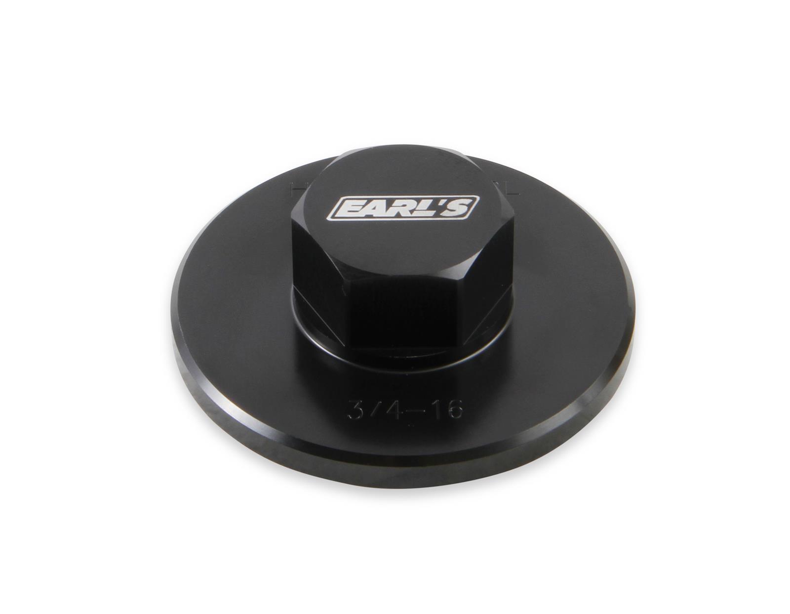 Earl's Performance HEMI0002ERL Earl's Performance Oil Filter Block-Off ...