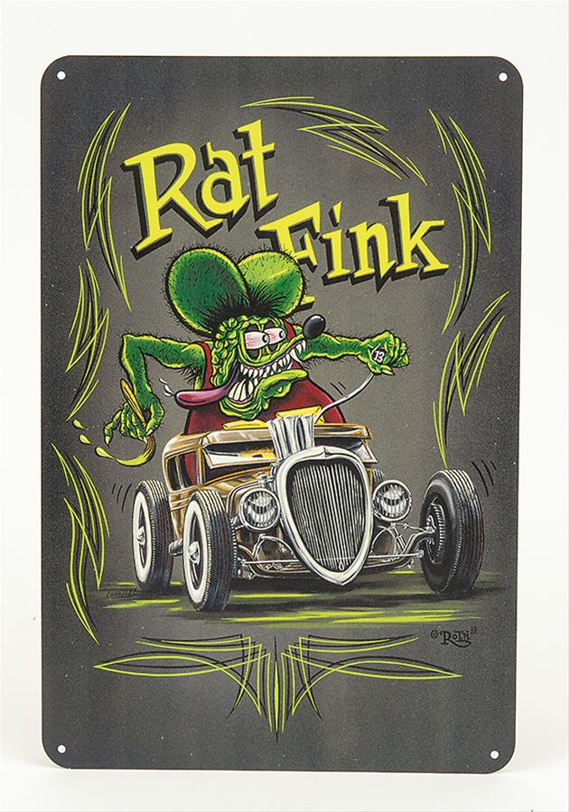 Rat Fink MS2015 Rat Fink Pinstripe Sign | Summit Racing