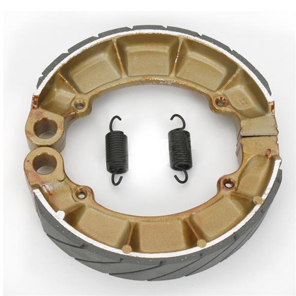 EBC Brakes Motorcycle 343G EBC Grooved Organic Brake Shoes | Summit Racing
