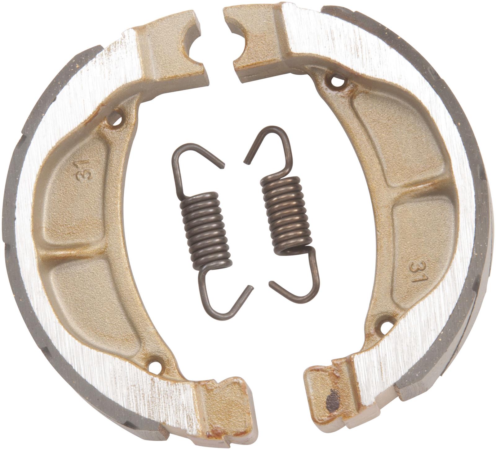 EBC Brakes Motorcycle 715G EBC Grooved Organic Brake Shoes | Summit Racing