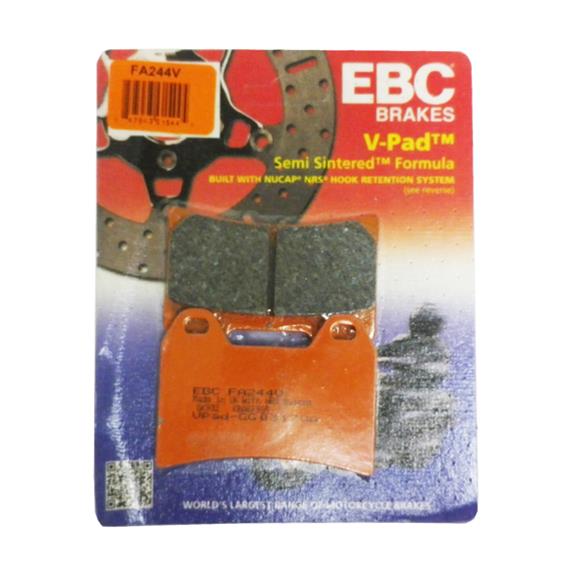 EBC Brakes Motorcycle FA244V EBC Semi-Sintered V Brake Pads | Summit Racing