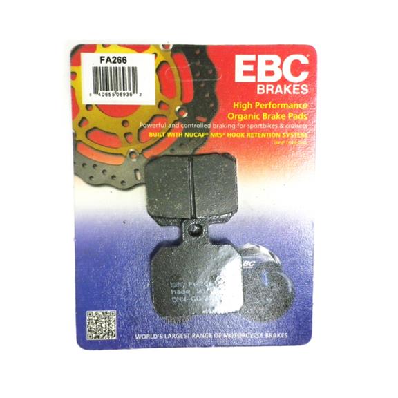 EBC Brakes Motorcycle FA266 EBC Organic Brake Pads | Summit Racing