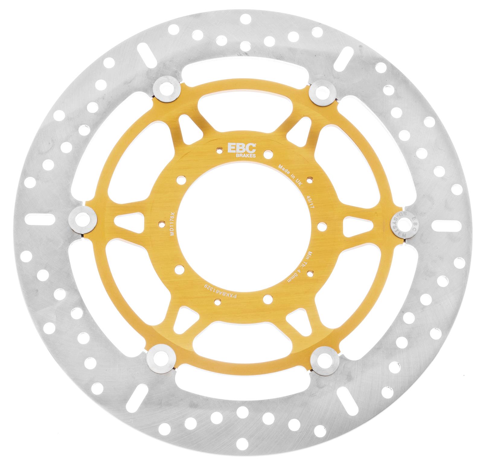 EBC Brakes Motorcycle MD1176X EBC X Series Brake Rotors | Summit Racing
