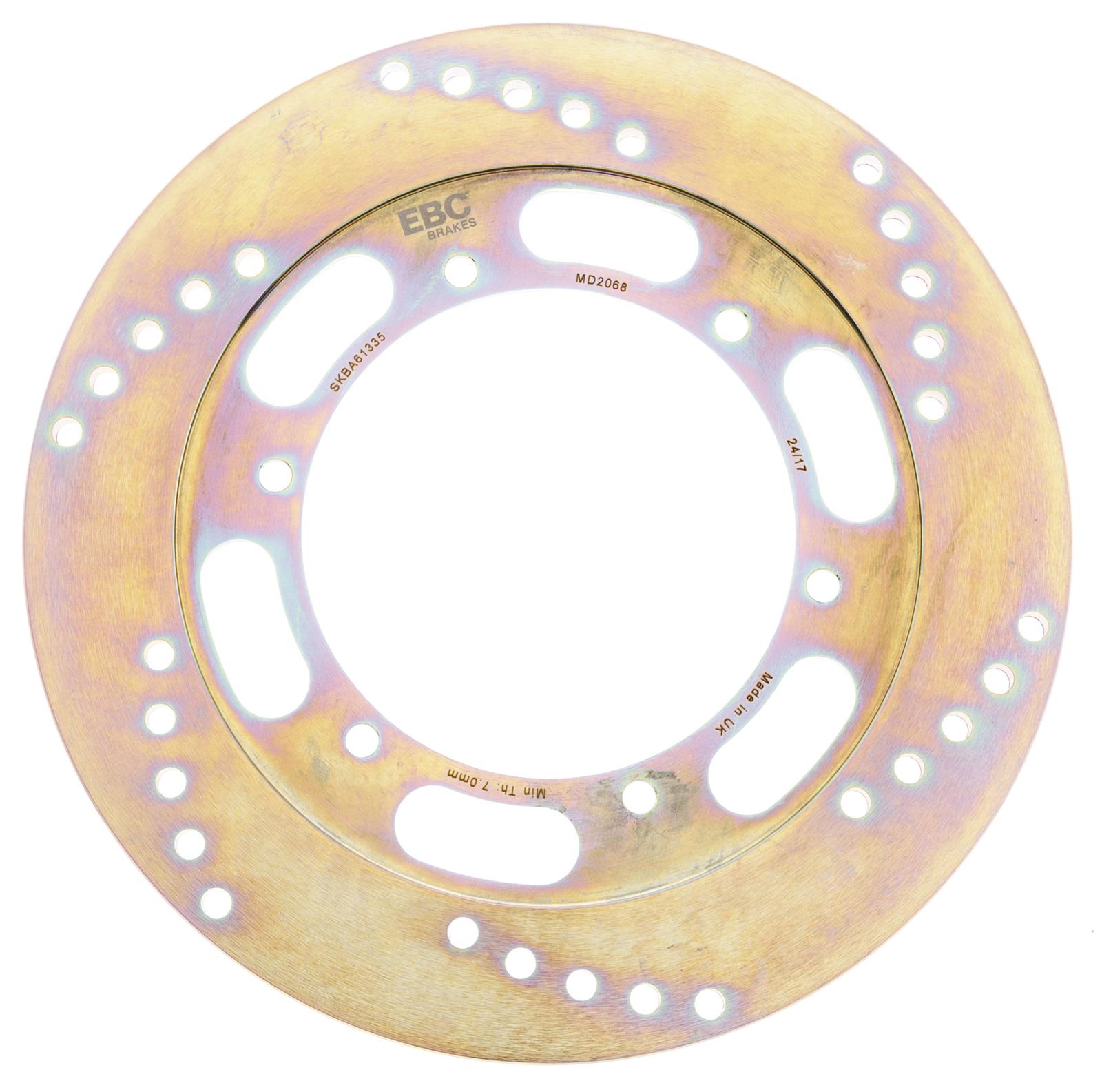 EBC Brakes Motorcycle MD2068 EBC Street Replacement Brake Rotors ...