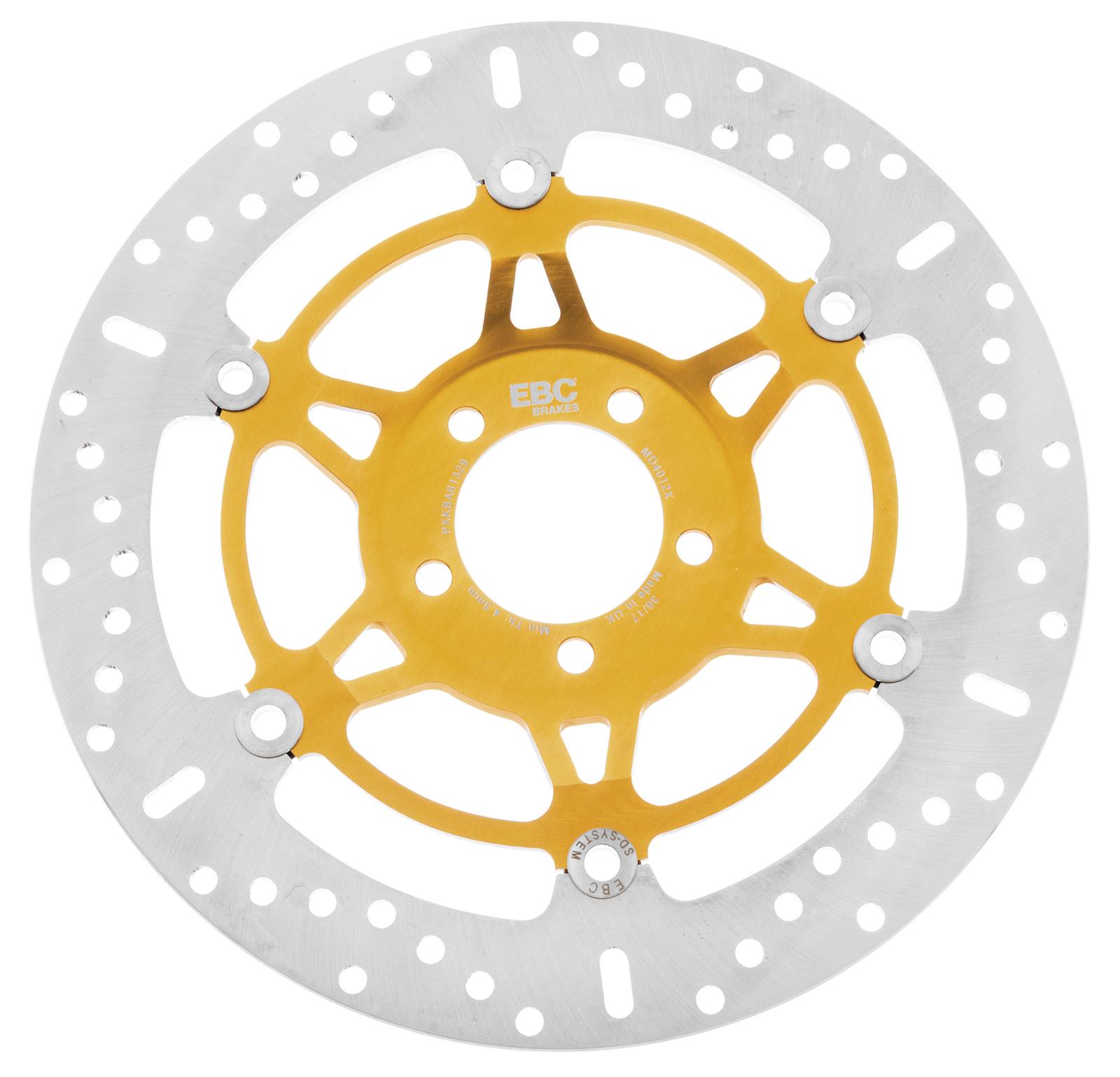 EBC Brakes Motorcycle MD4012X EBC X Series Brake Rotors | Summit Racing