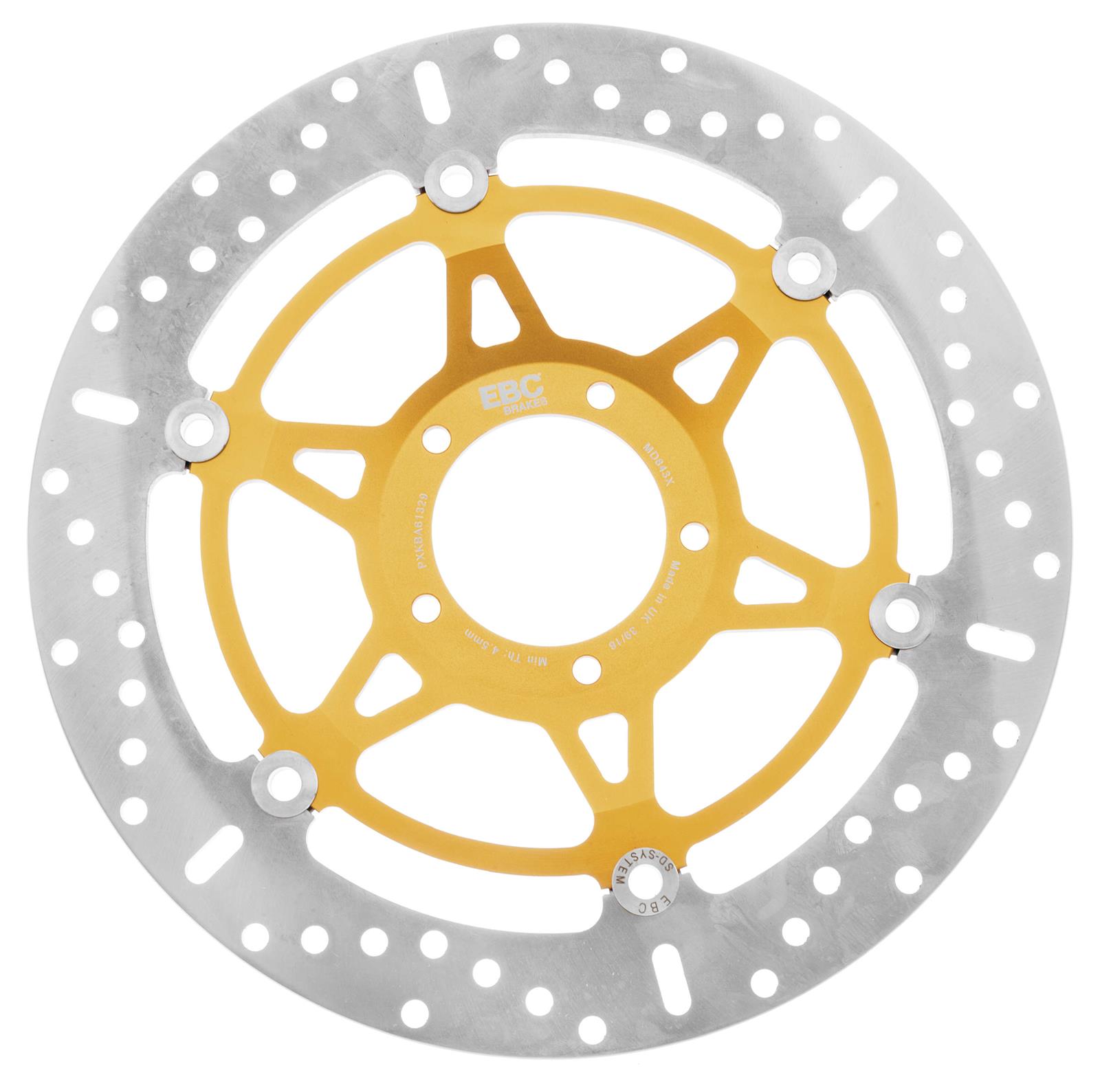 EBC Brakes Motorcycle MD843X EBC X Series Brake Rotors | Summit Racing