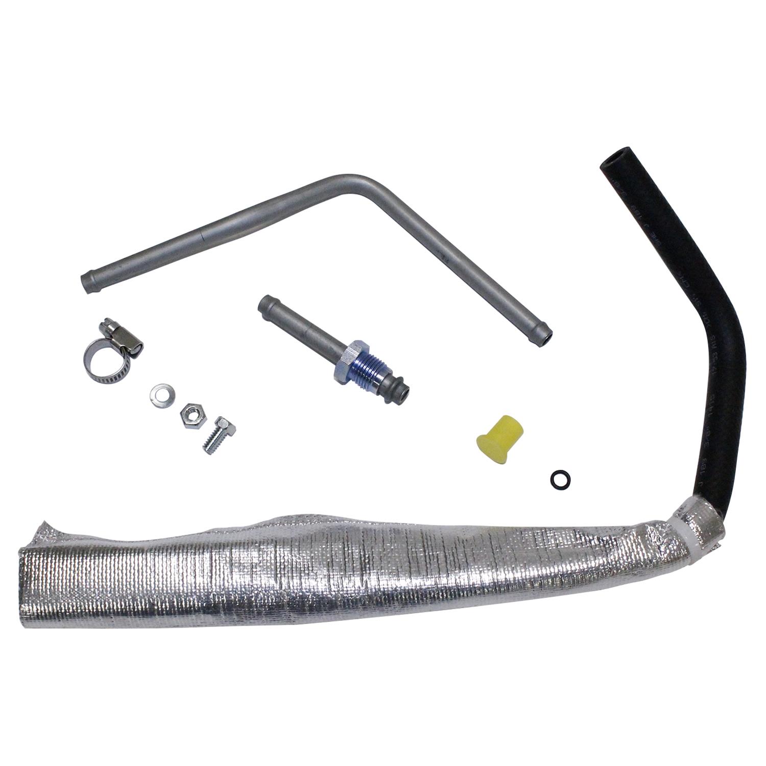 Edelmann 80674B Edelmann Power Steering Return Hoses | Summit Racing