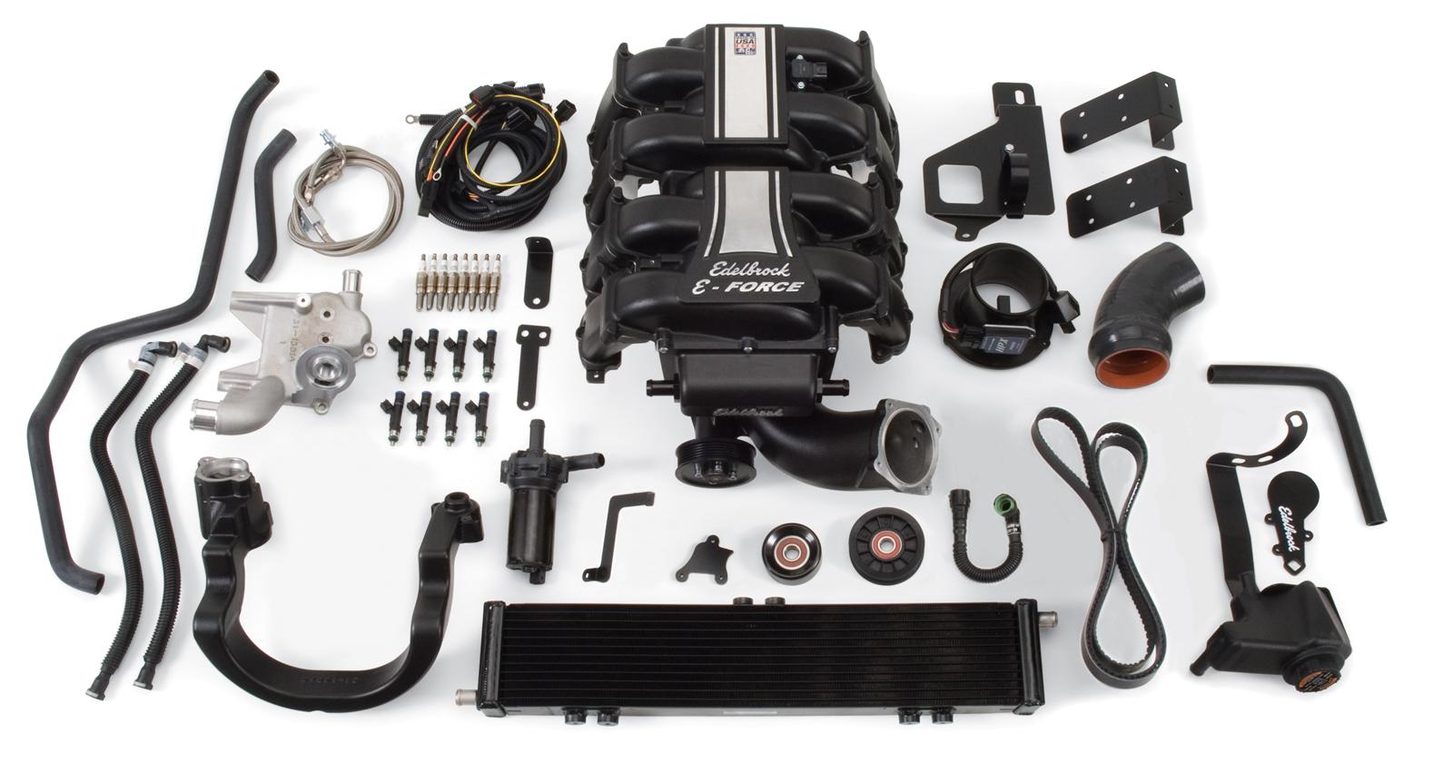 FORD Edelbrock 15830 Edelbrock E-Force Ford F-150 Stage 1 Street Legal ...