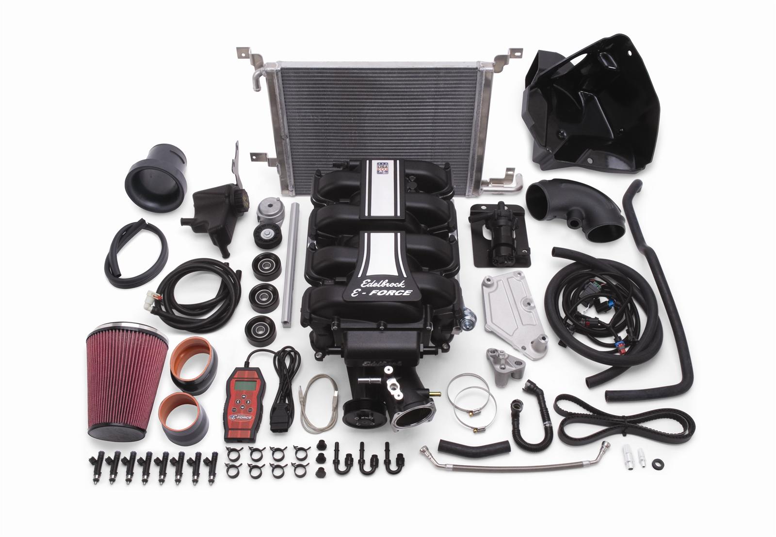 Edelbrock 15896 Edelbrock E-Force TVS2300 Mustang Stage 2 Track System ...