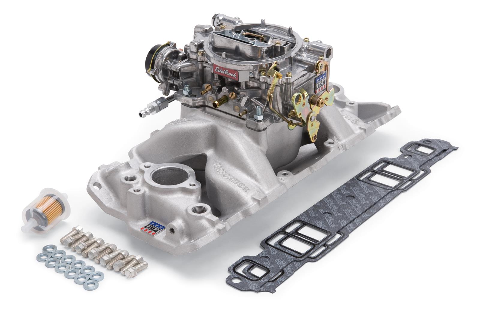 Edelbrock 2020 Edelbrock Performer Air-Gap Intake Manifold and ...