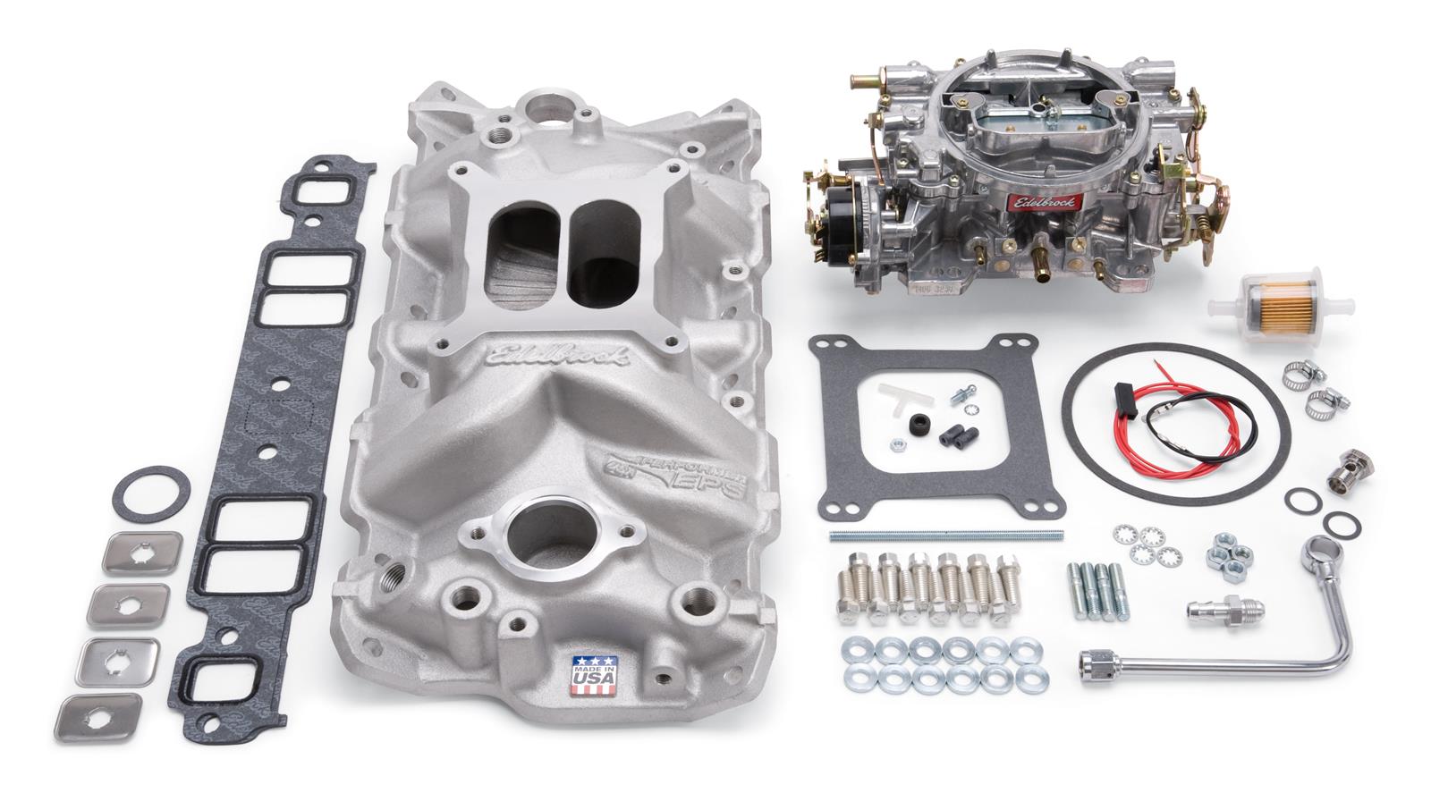 Edelbrock 2021 Edelbrock Performer EPS Intake Manifold and Carburetor ...