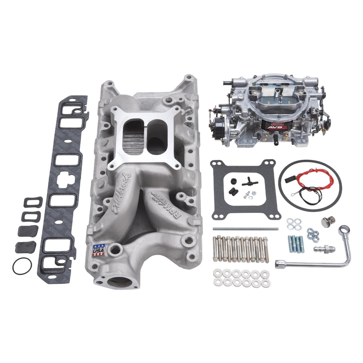FORD Edelbrock 2033 Edelbrock Performer RPM Air-Gap Intake Manifold and ...