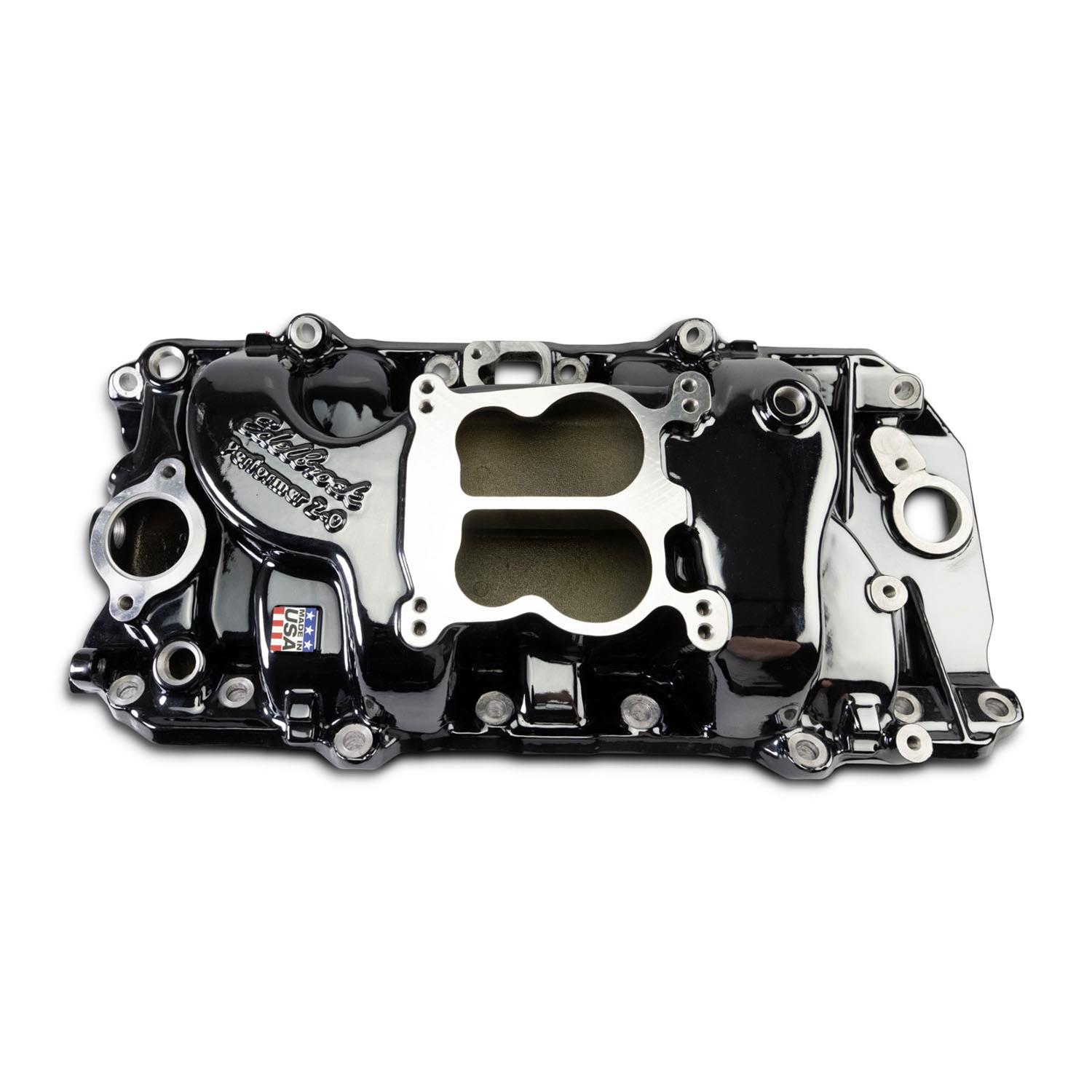 Edelbrock 2161-BP Edelbrock Performer Intake Manifolds | Summit Racing