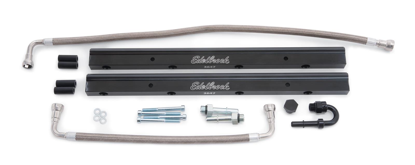 Edelbrock 3647 Edelbrock Aluminum Fuel Rails | Summit Racing
