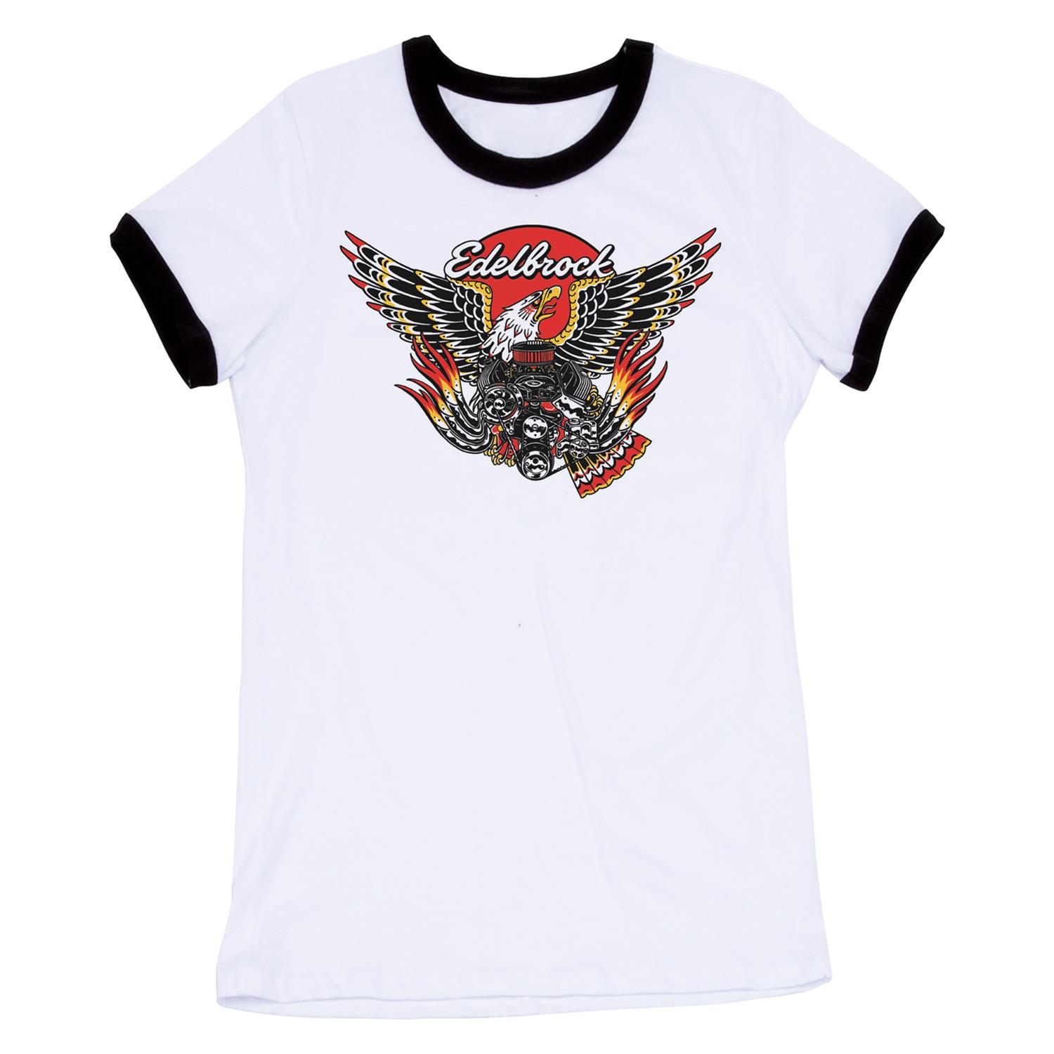 Edelbrock 389286 Edelbrock Women's Crate Eagle T-Shirts | Summit Racing