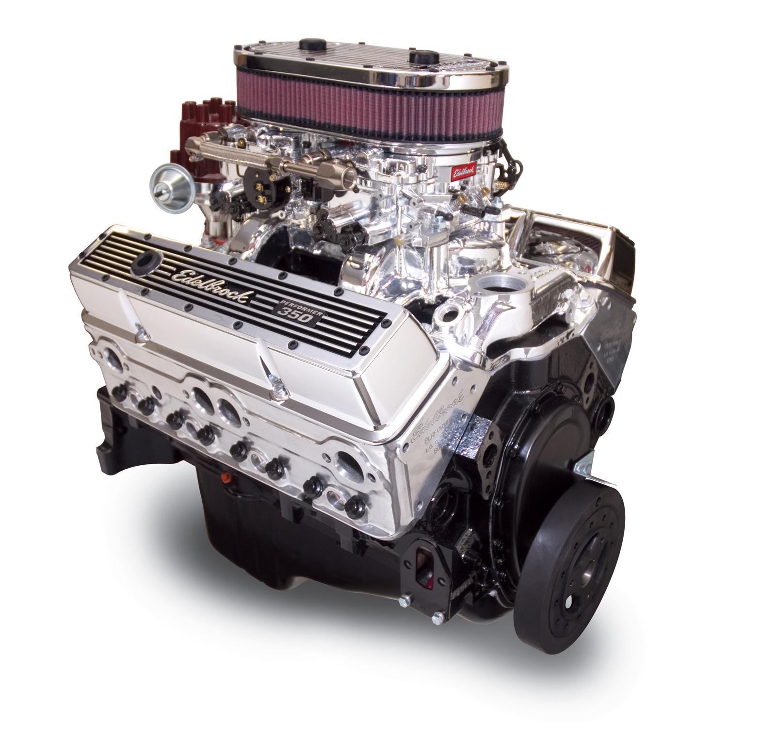 Edelbrock 45014 Edelbrock Performer Dual-Quad 350 C.I.D. 315 HP Long ...