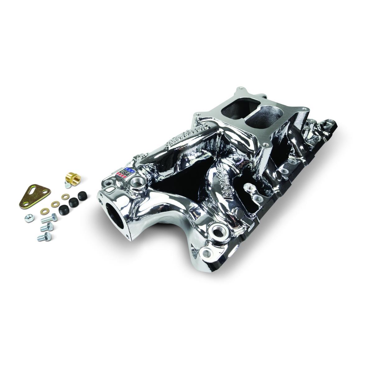 Edelbrock 7521-CP Edelbrock Performer RPM Air-Gap Intake Manifolds ...
